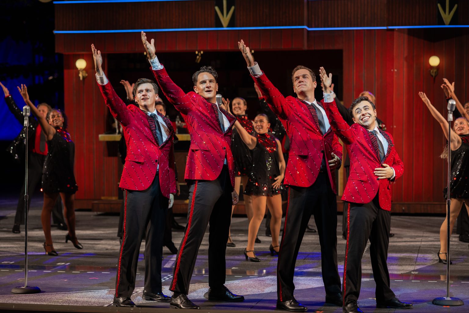 ‘Jersey Boys’ Uplifting Melodies, Story Hit the Right Notes at the Muny ...